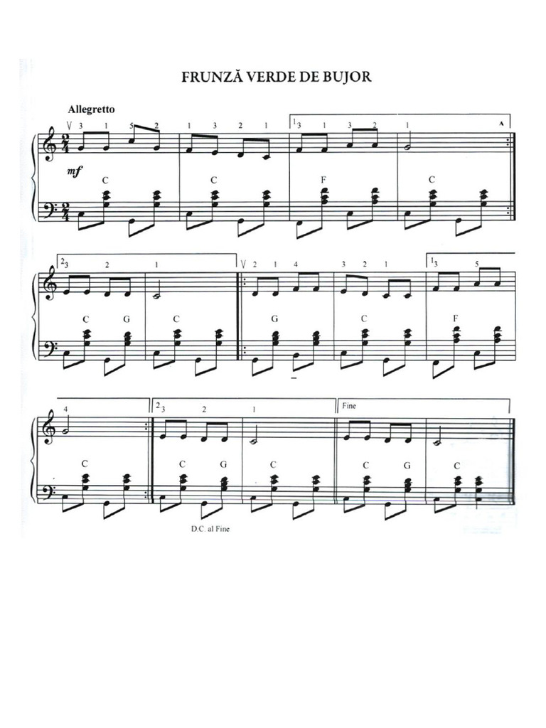 Frunza Verde de Bujor | PDF