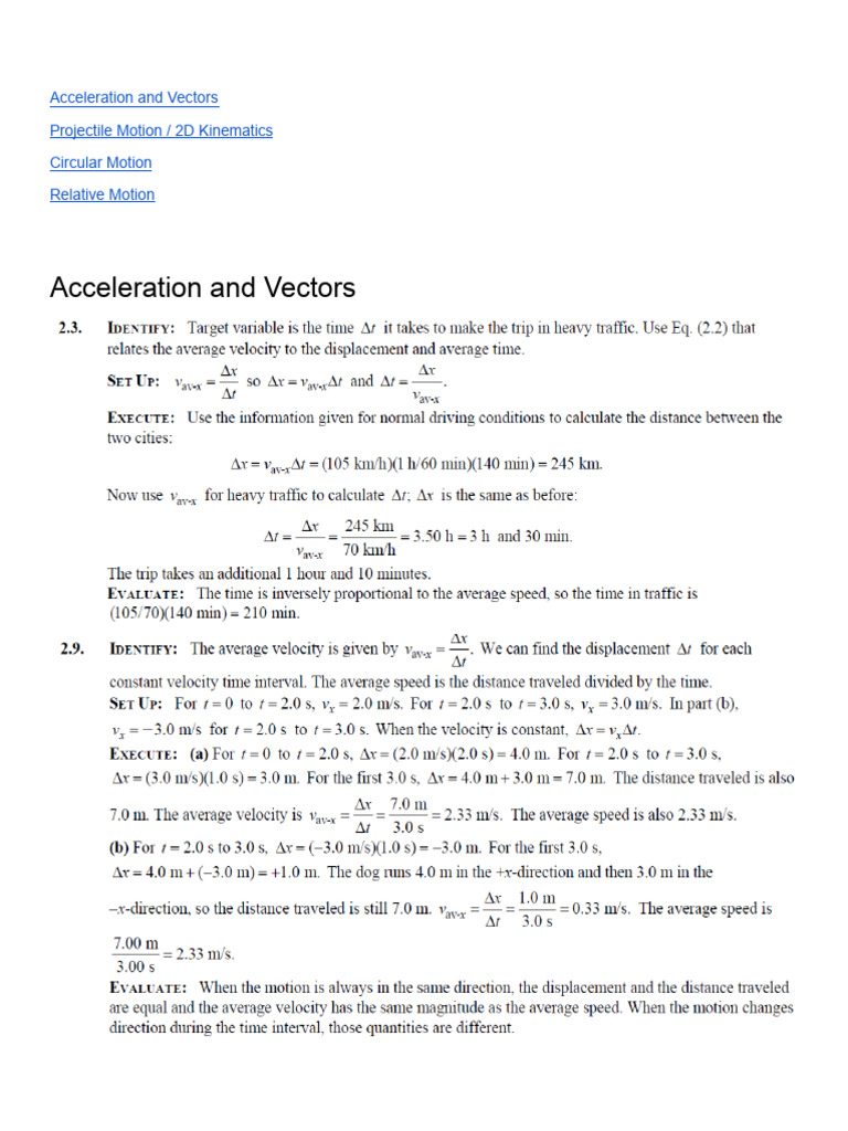Understanding Acceleration and Motion | PDF