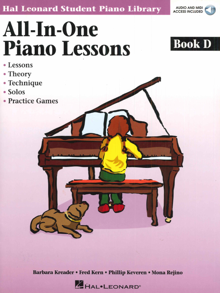 All-In-One Piano Lessons - Book D | PDF