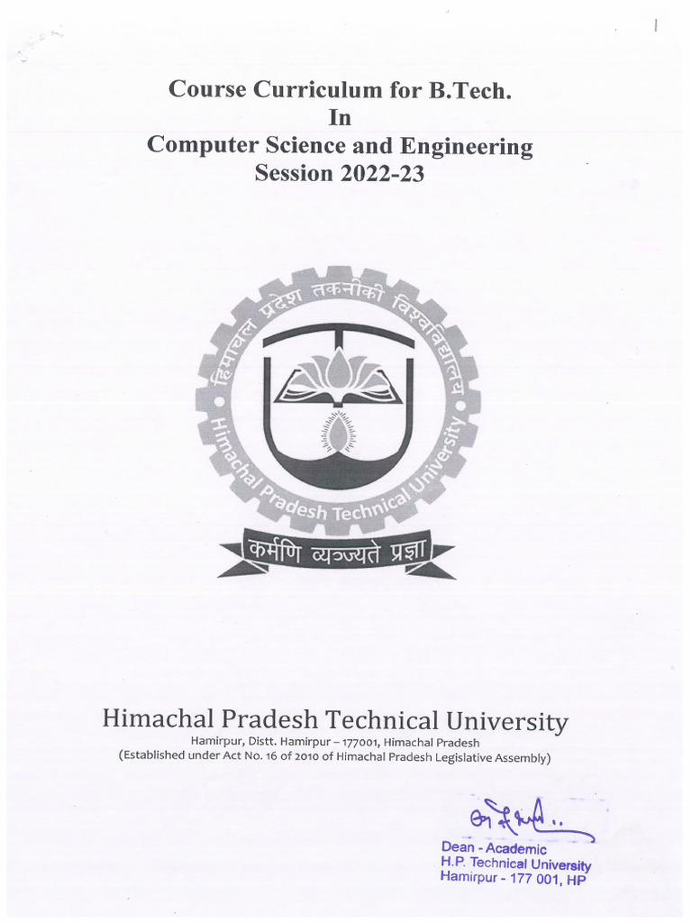 14 12 2022-Cse-Hptu | PDF