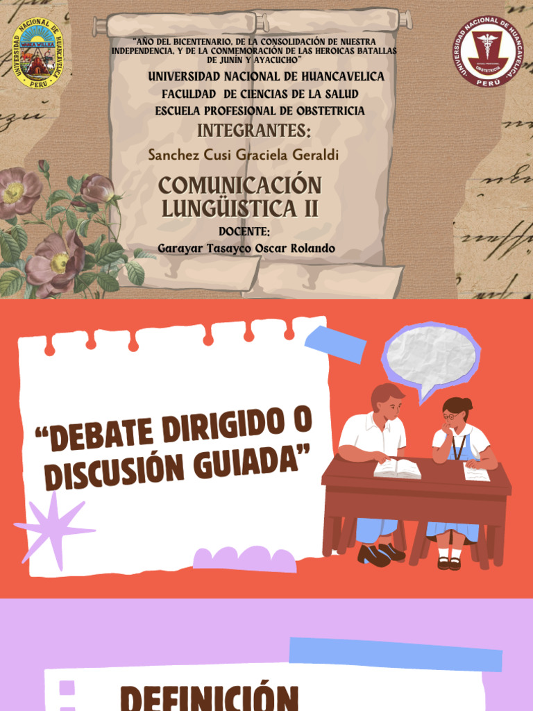 Debate Dirígido | PDF