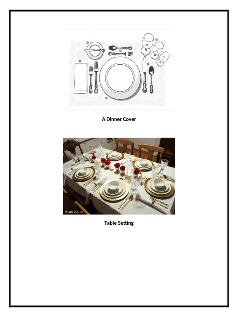 Table Setting | PDF