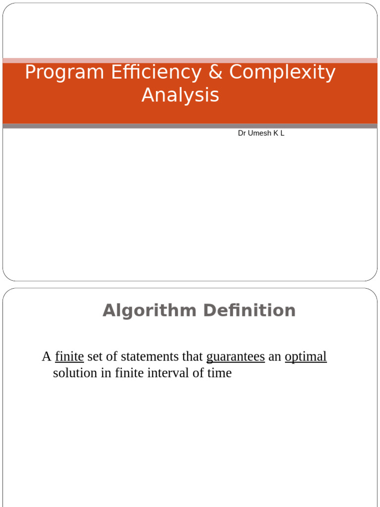 Time Complexity Lecture 4 1 | PDF | Time Complexity | Computing