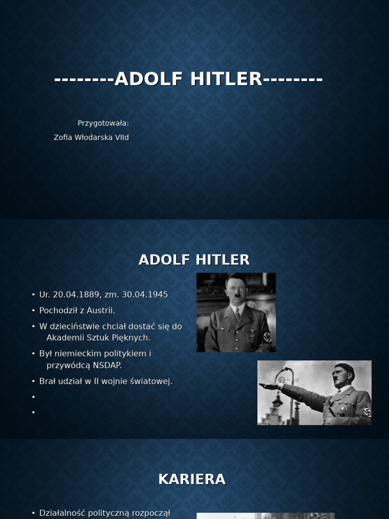 Adolf Hitler | PDF