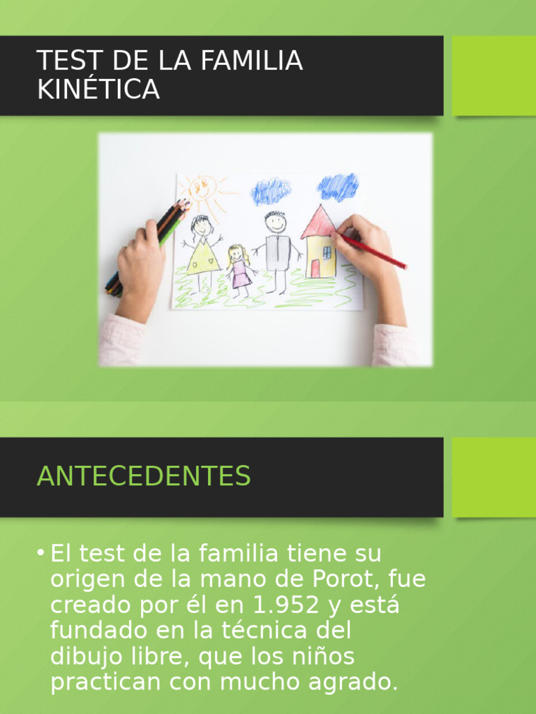 Test Familia Kinética | PDF | Sicología | Ciencias del comportamiento