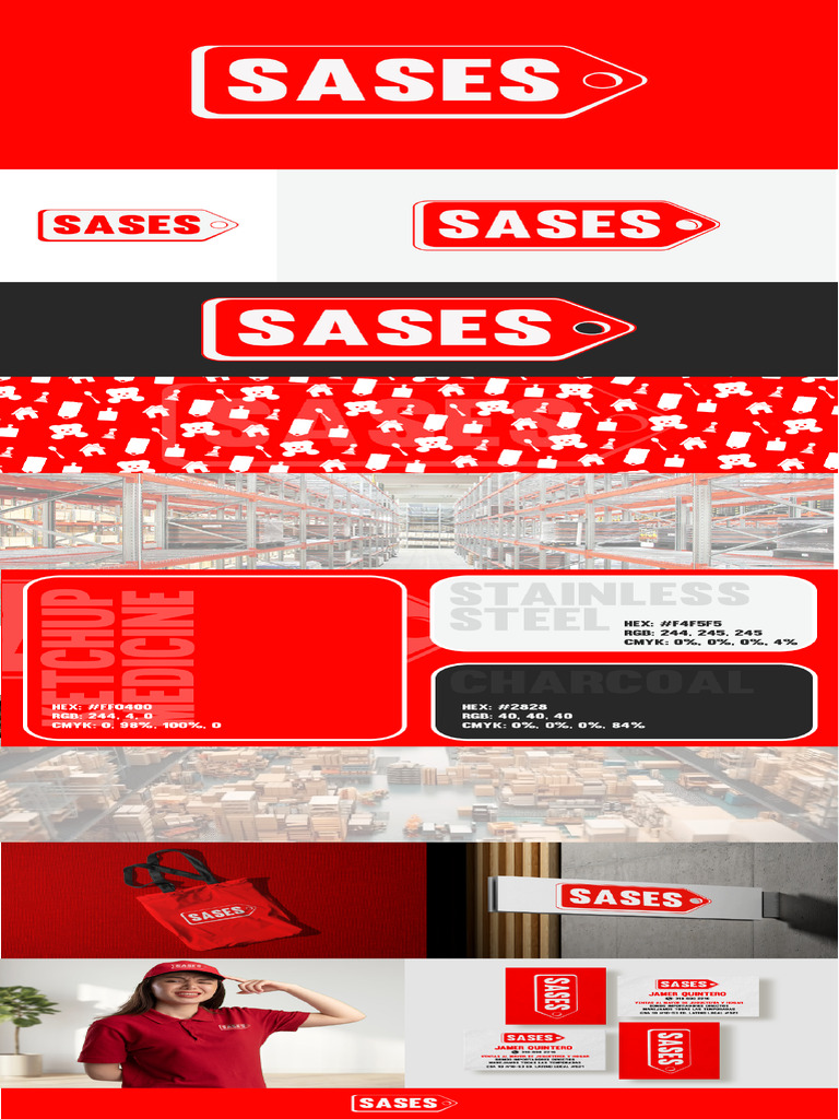 Presentación de Identidad Visual SASES SAS | PDF
