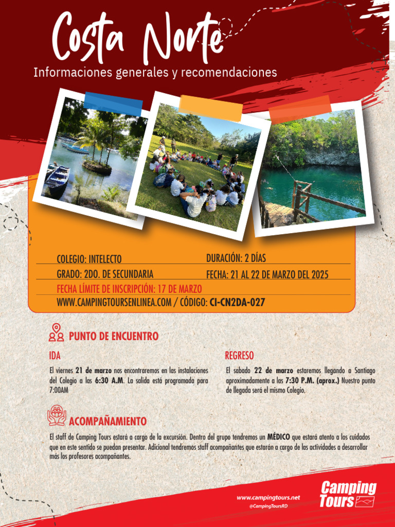 Colegio Intelecto - Costa Norte - Recomendaciones | PDF