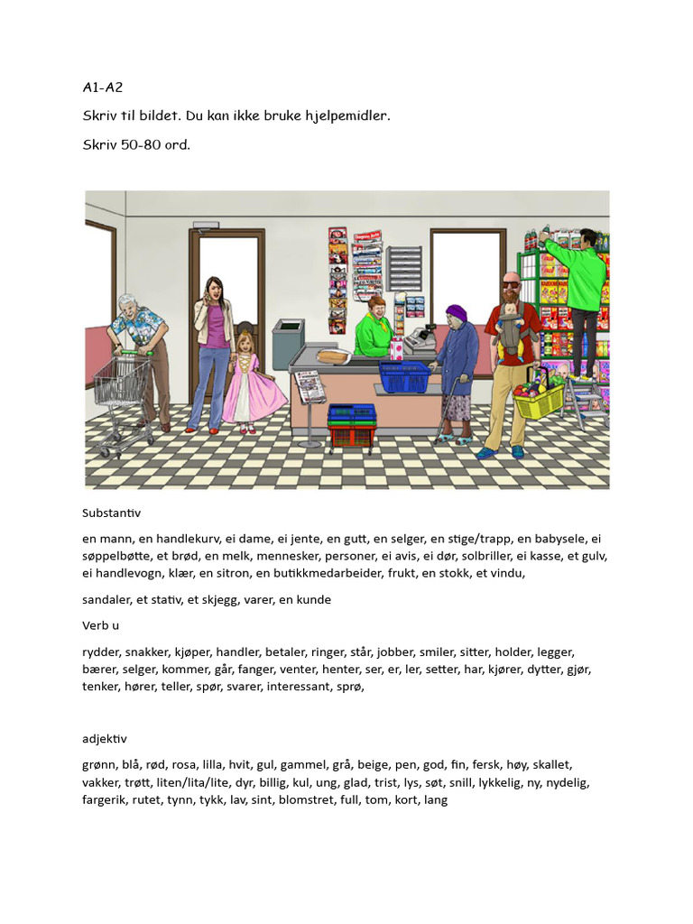 Ord Til Butikk-Bildet | PDF