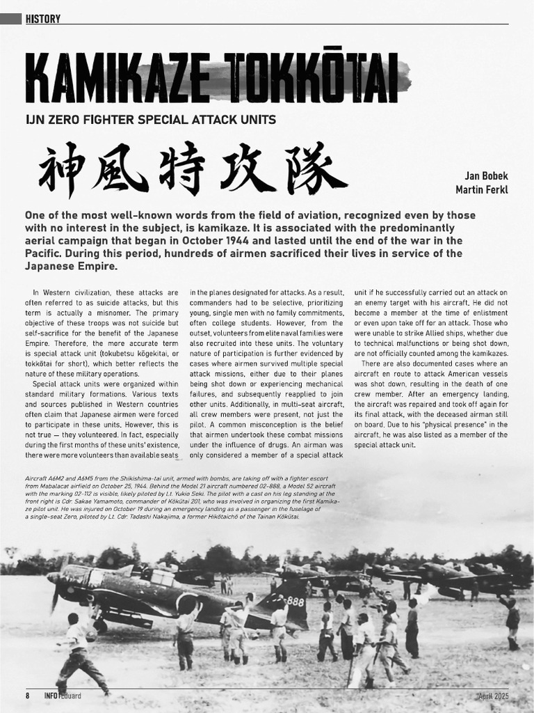 INFO Eduard 2025 04 Kamikaze Tokkotai | PDF