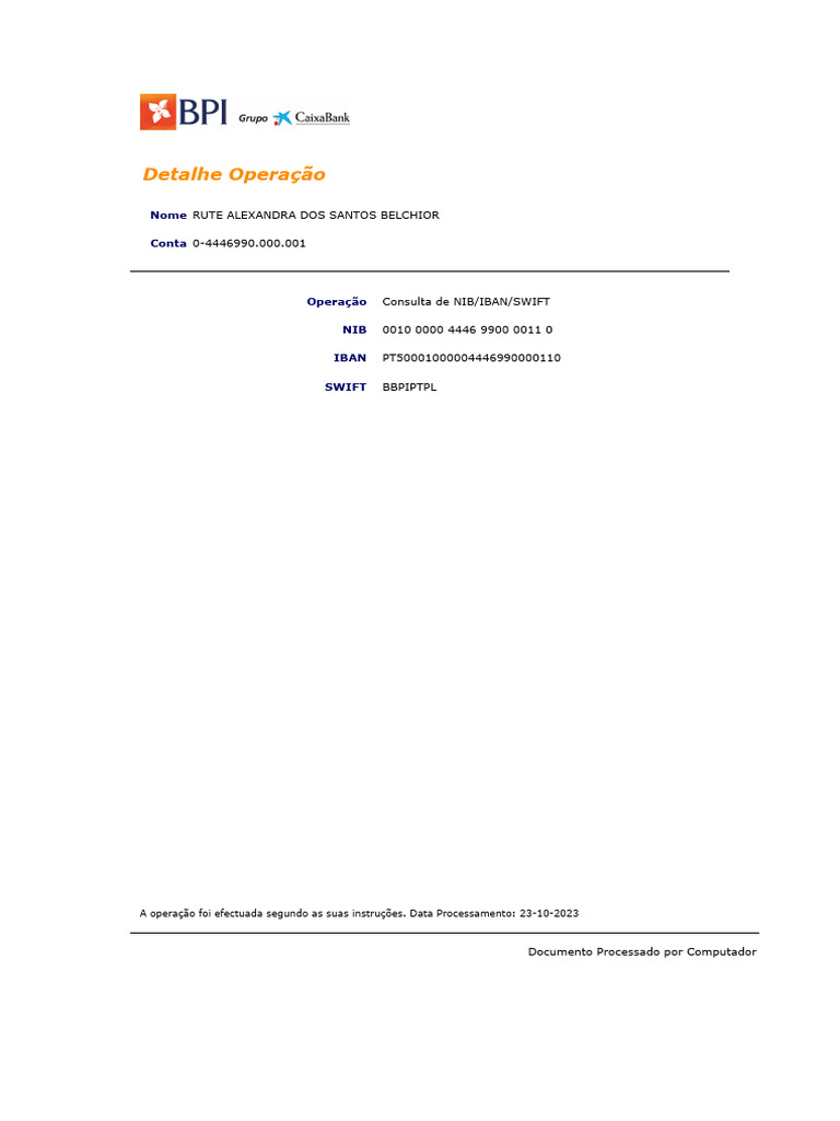 Bpi Iban-swift 2 | PDF