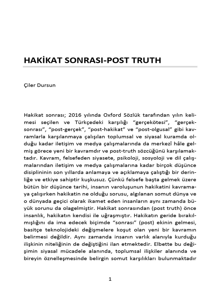 Medyada Guncel Kavramlar PDF | PDF