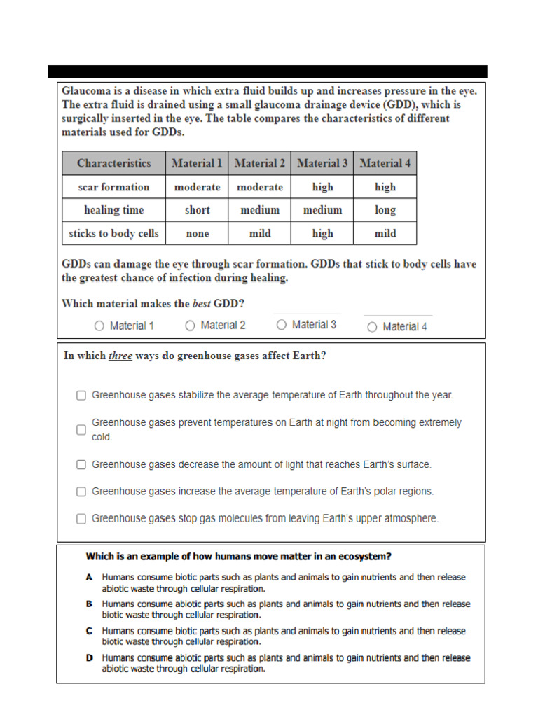 Climate Impact and Matter Cycling | PDF