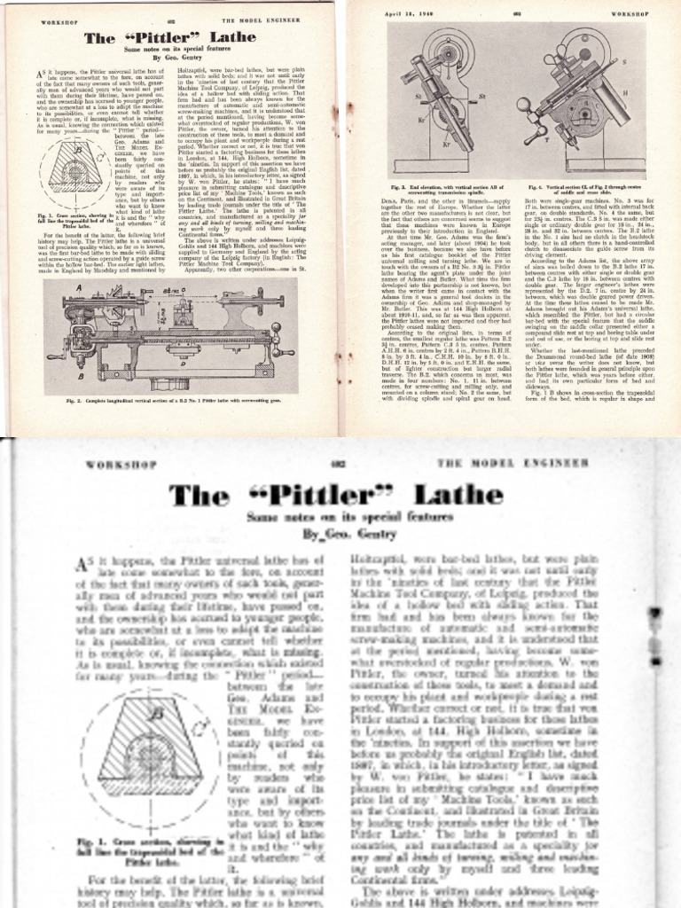 George Gentry Articles | PDF | Metalworking | Machining