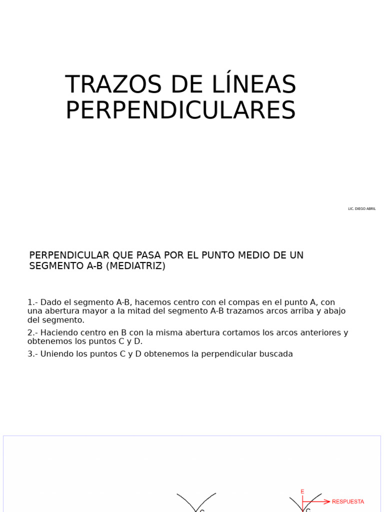 978e4a1trazos de Líneas Perpendiculares709 | PDF | Perpendicular ...