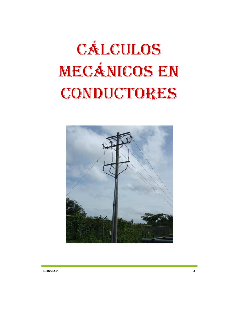 Ebook Calculo Mecanico de Conductor | PDF