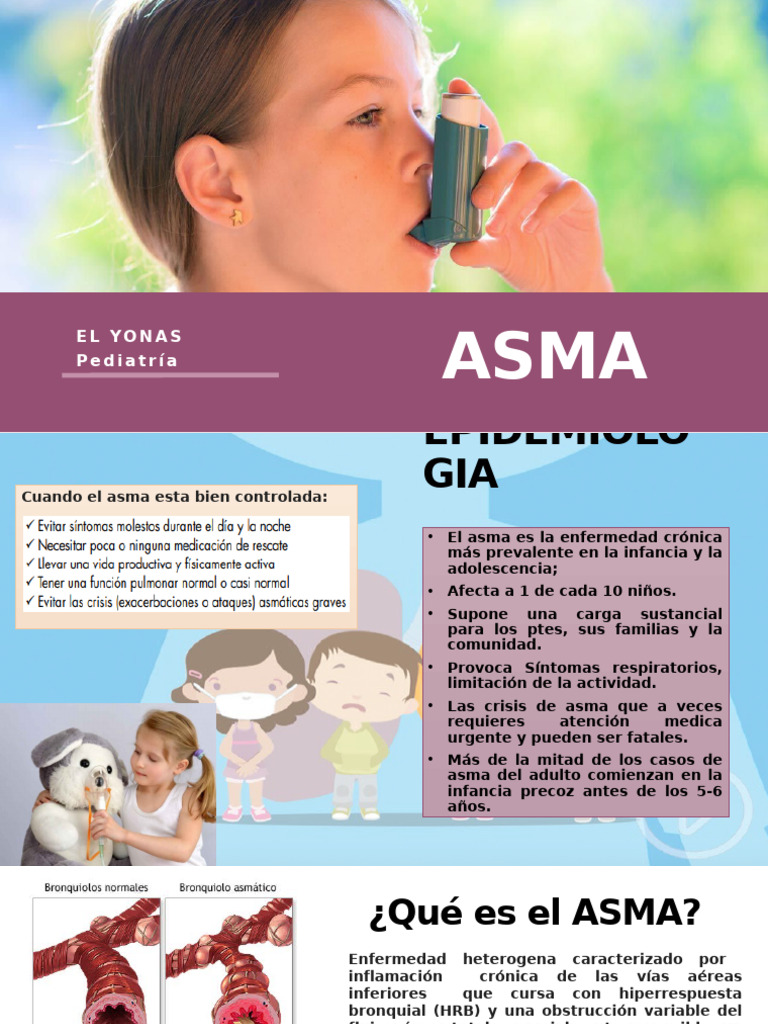 Asma en Niños: Diagnóstico y Manejo | PDF | Asma | Medicina