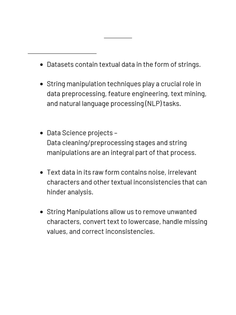 Unit 2.2 String Manipulation | PDF | String (Computer Science ...