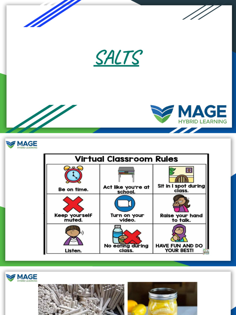 Salts | PDF
