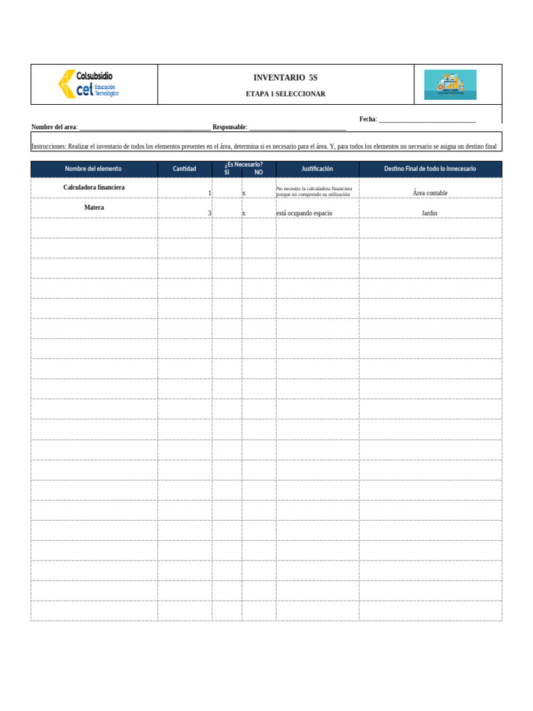 1s y 2s KANBAN_LEAN | PDF | Residuos