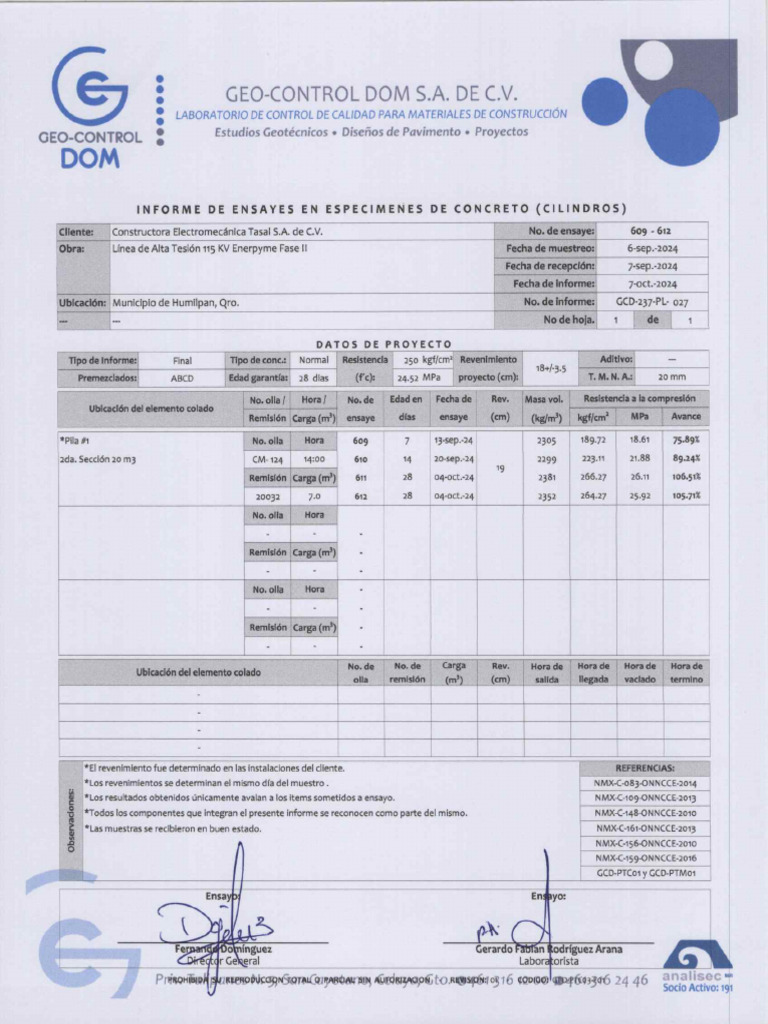 Concretos Tasal | PDF