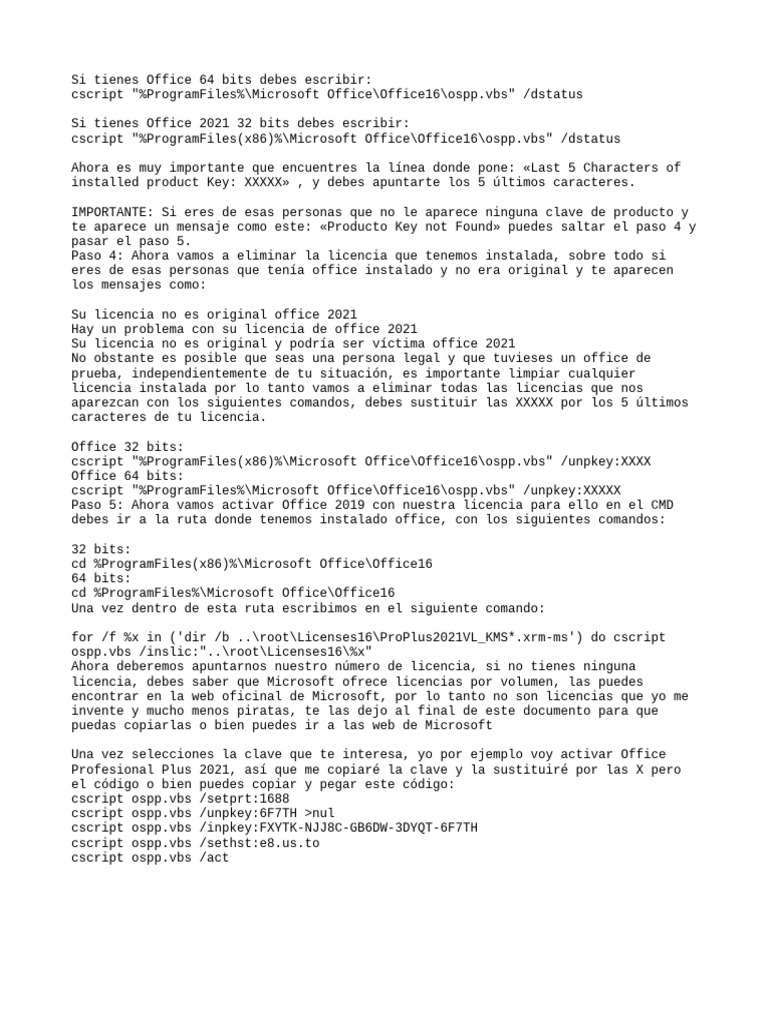 Office 2021 Acti | PDF | Ciencias de la Computación | Arquitectura de ...