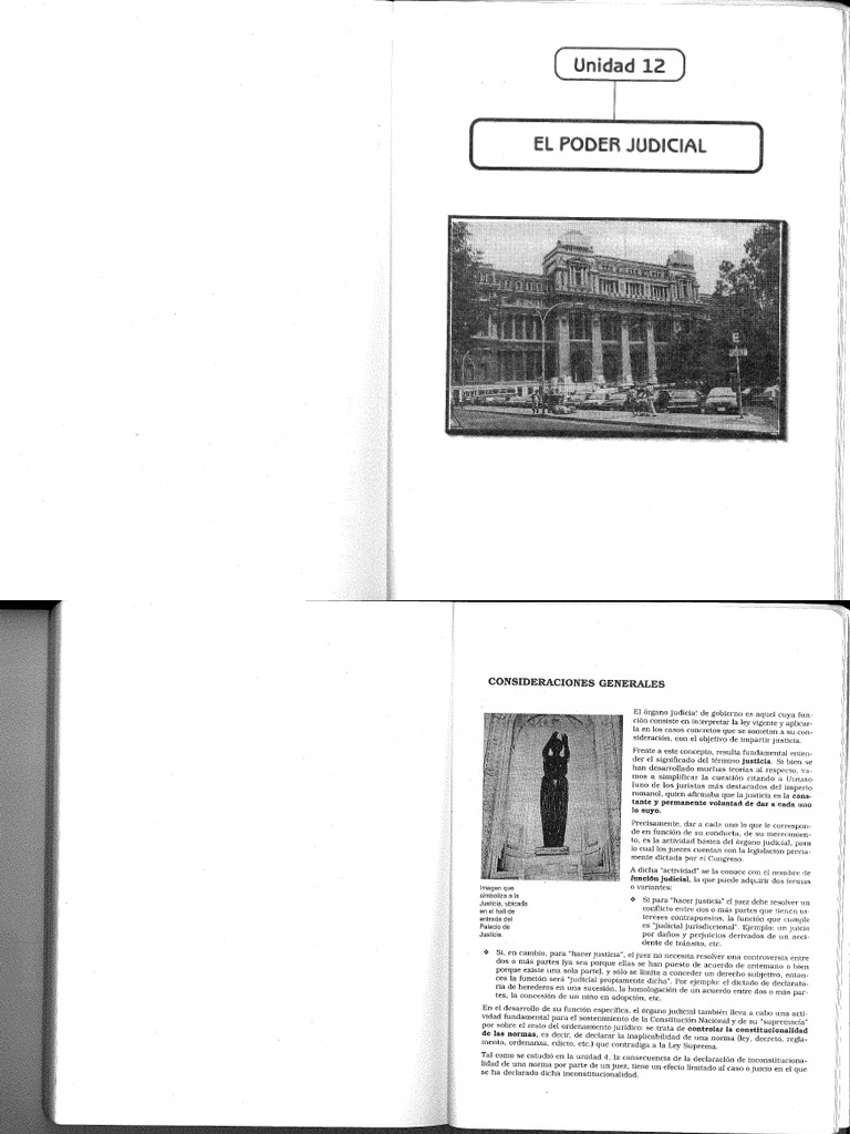 El Poder Judicial | PDF