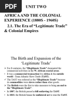 Unit 2 Grade 12 History New Curriculum | PDF