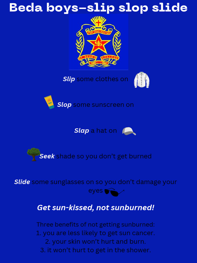 Slip Slop Slide | PDF