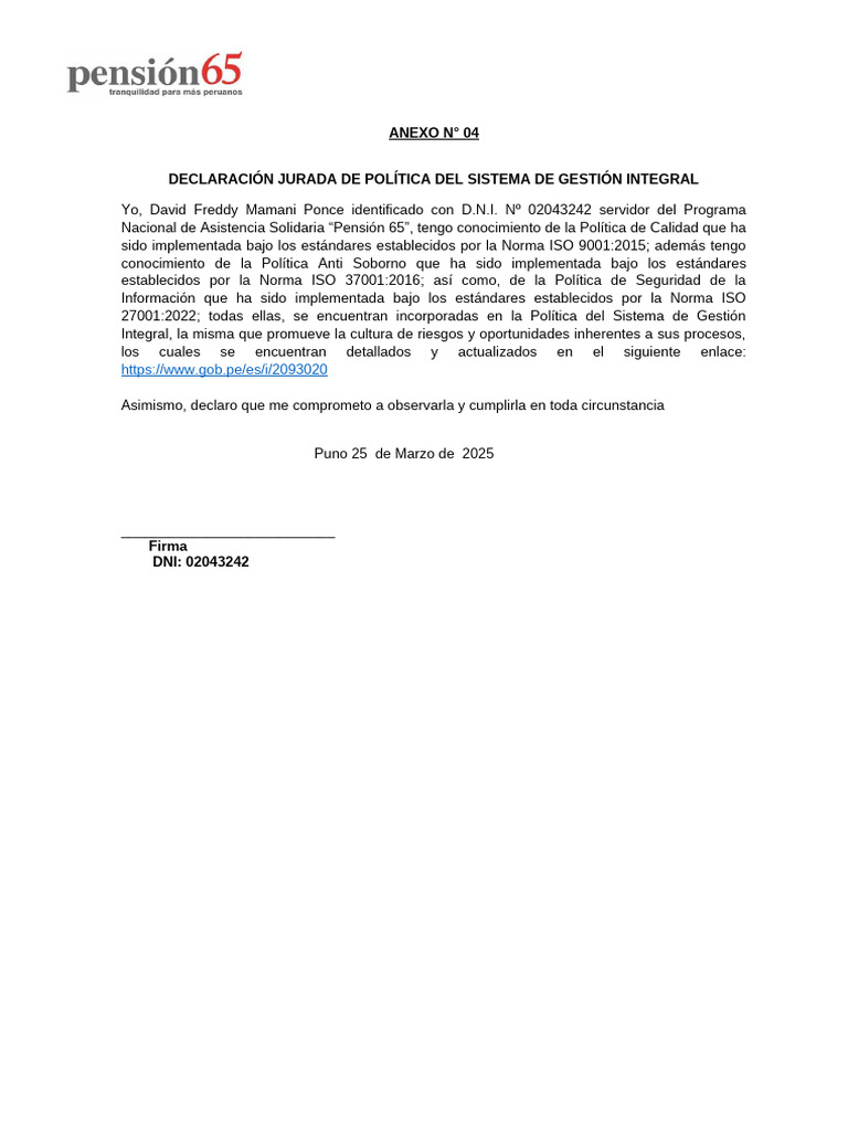 Anexo DJ 2025 | PDF | Seguridad de información | Justicia