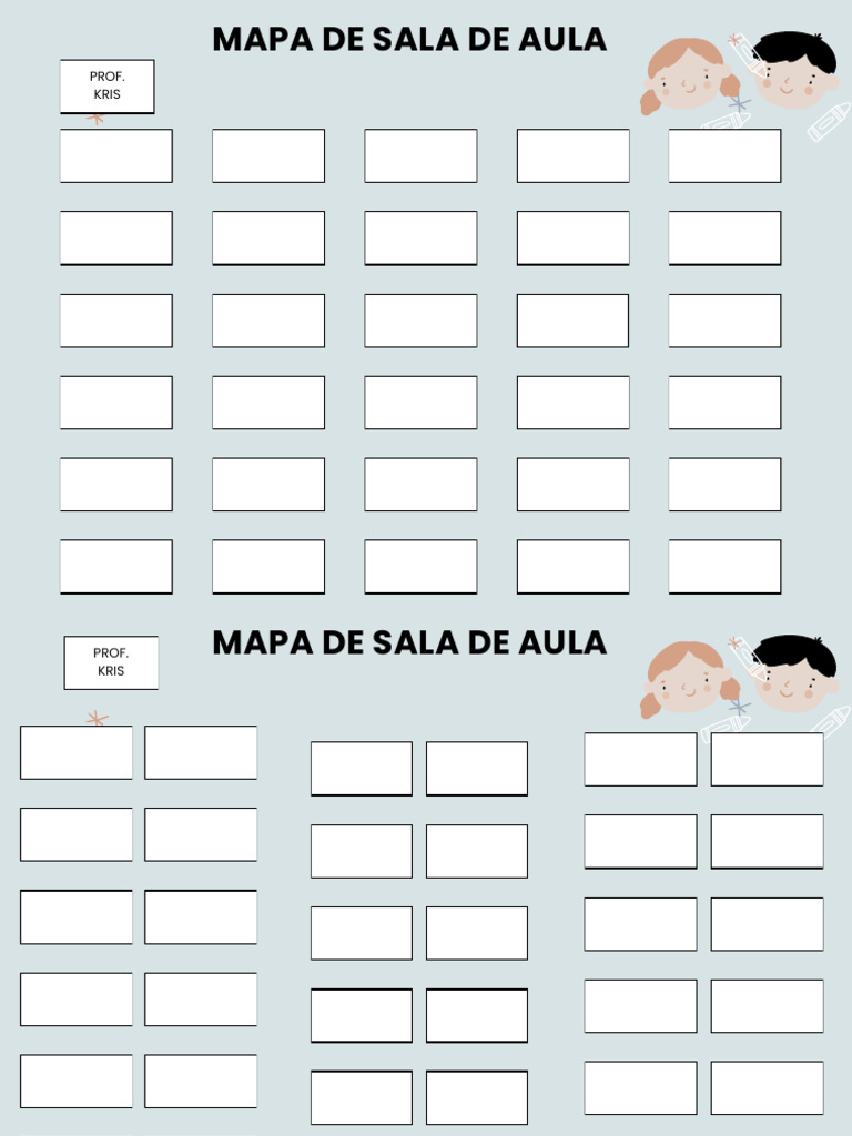 Mapa de Sala de Aula | PDF