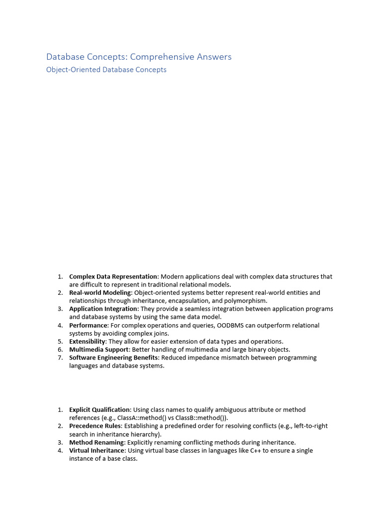 501 Data Base Exercises Solution Pdf Xml Schema Inheritance Object Oriented Programming