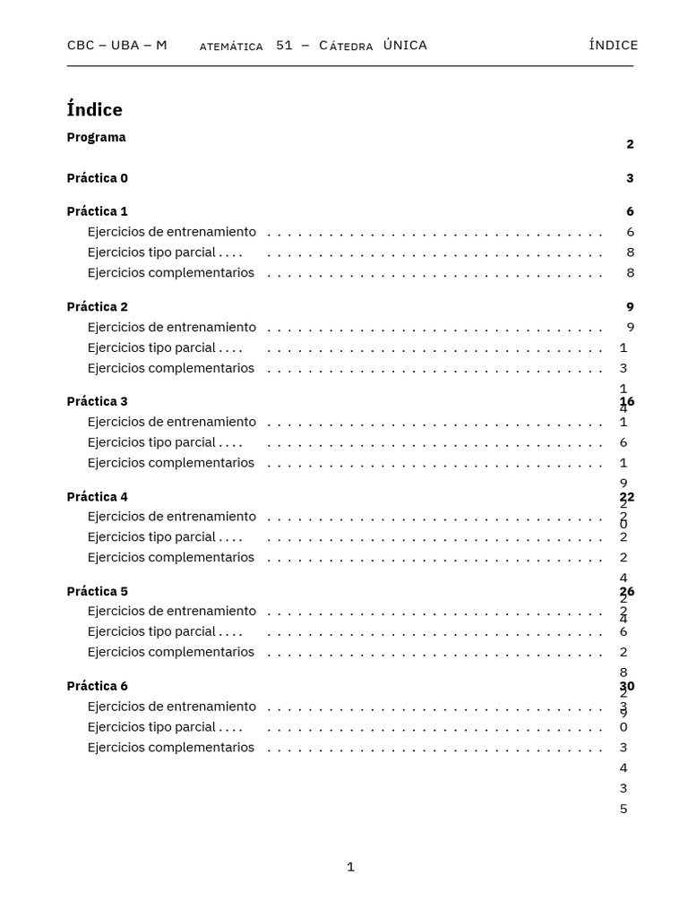 Ejercicios de Matemáticas UBA CBC | PDF | Asíntota | Integral