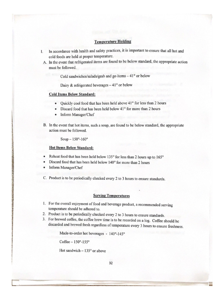 Temperature Holding | PDF