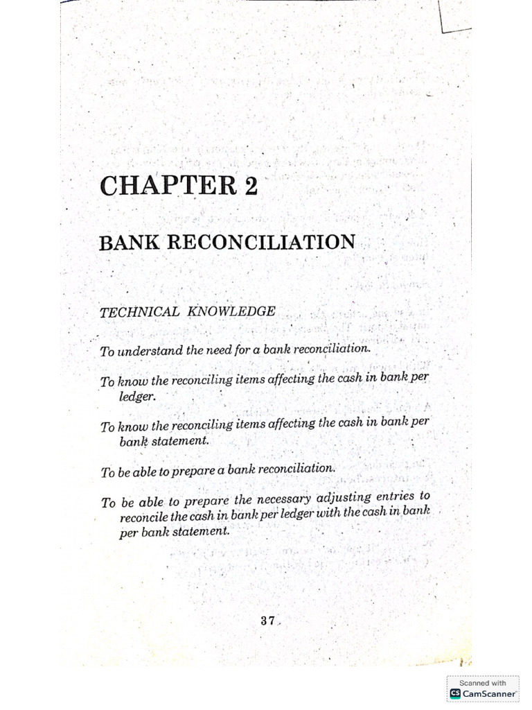 Bank Recon | PDF