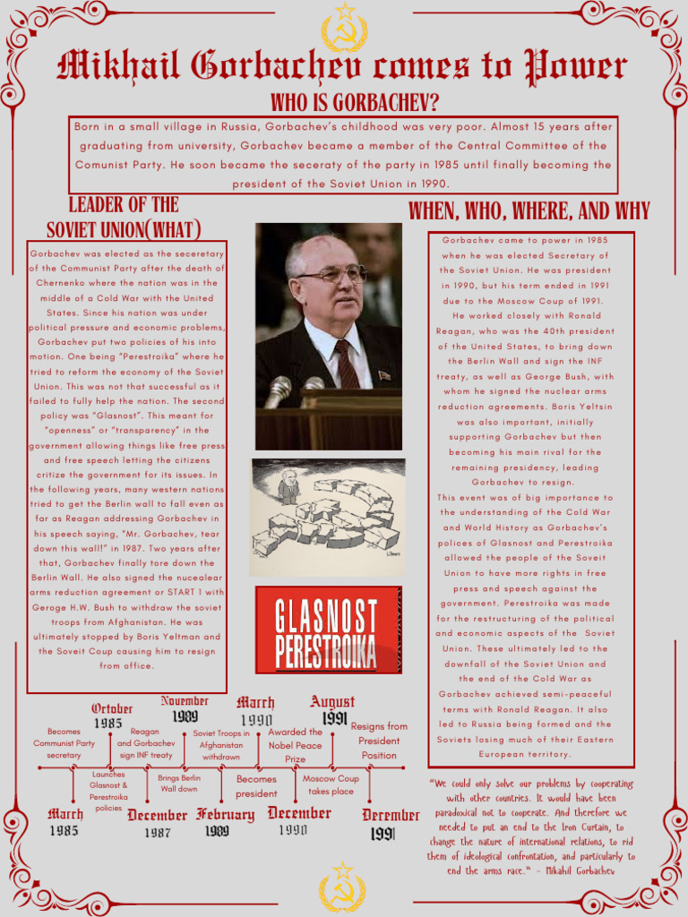 Gorbachev | PDF | Mikhail Gorbachev | Cold War