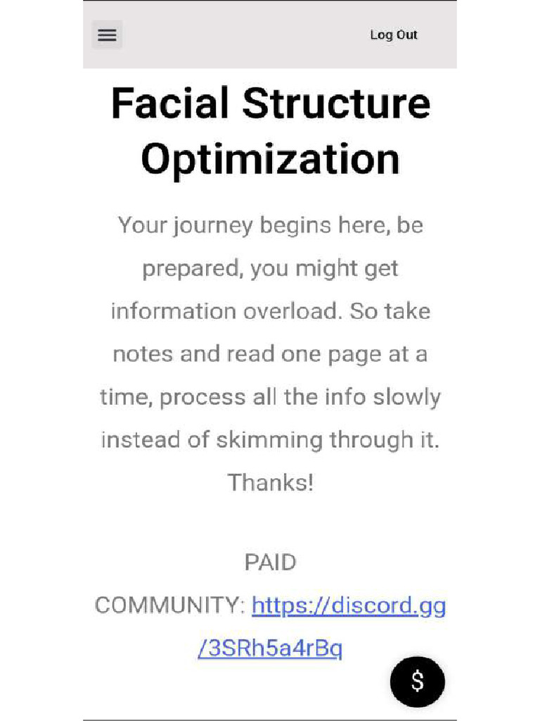 Face Optimization Part 1-Min - Compressed | PDF