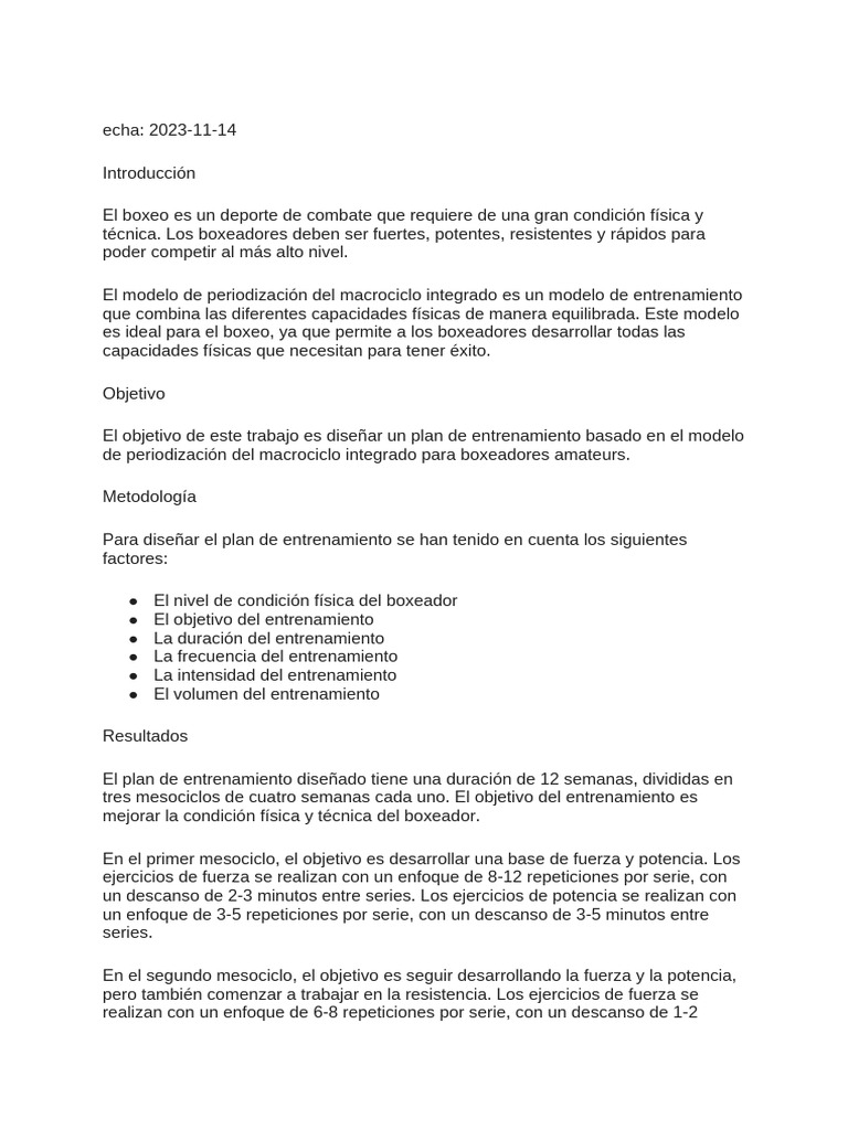 Escrito Modelos de Planificación | PDF