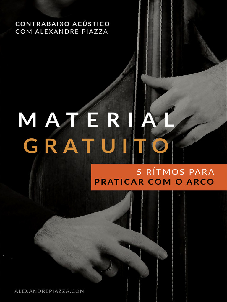 5 Rítmos para Contrabaixo Acústico | PDF | Elementos da música | Teoria ...