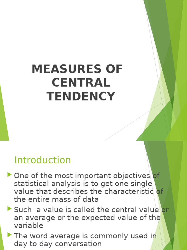 Calculates Measures of Central Tendency of Grouped and Ungrouped Data ...