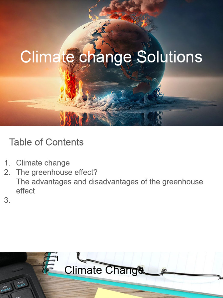 Climate Change Solutions PSA Project | PDF | Climate Change ...