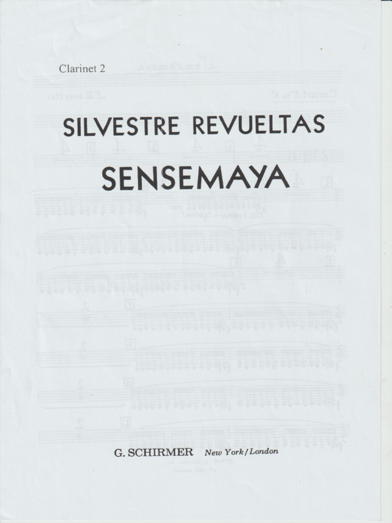 Revueltas - Sensemaya | PDF