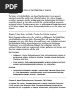 Georgia US History Standards Overview | PDF | Reconstruction Era ...