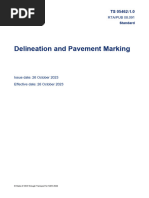 Pavement Marking Specifications Manual | PDF | Road | Traffic
