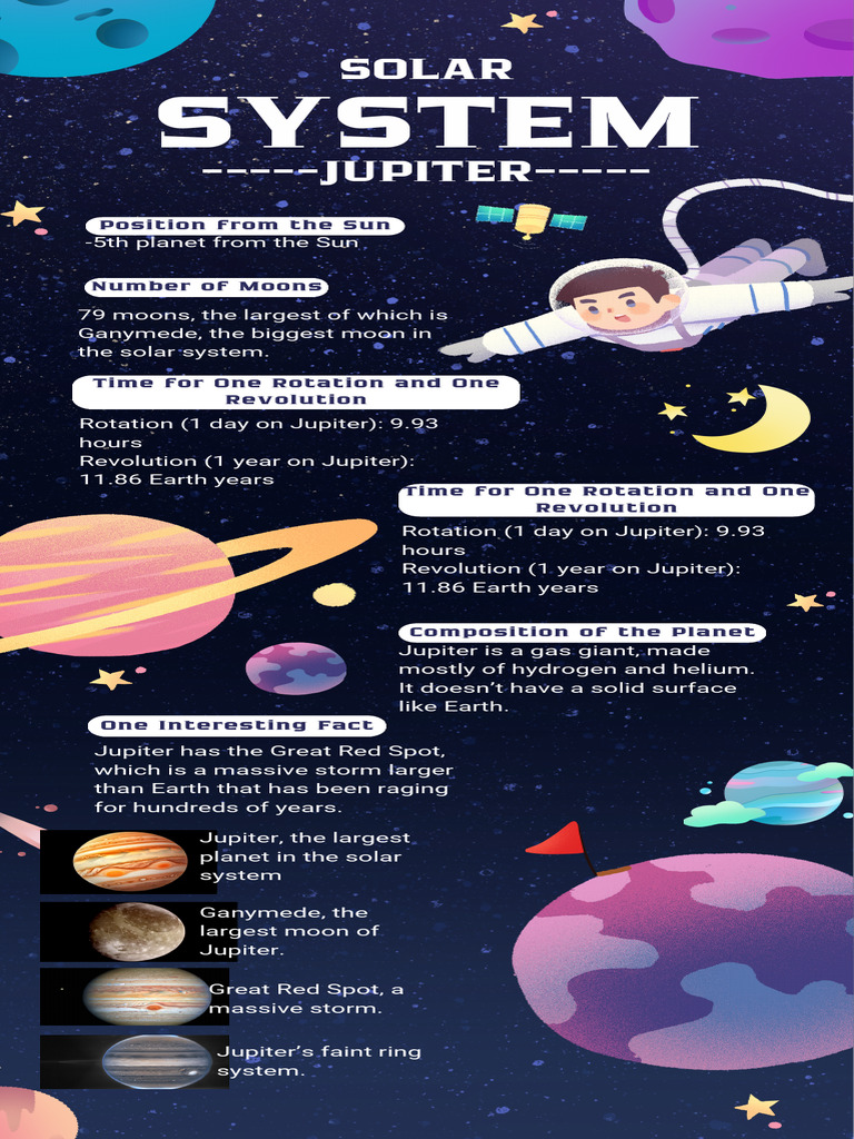 Jupiter's Rotation and Revolution Times | PDF