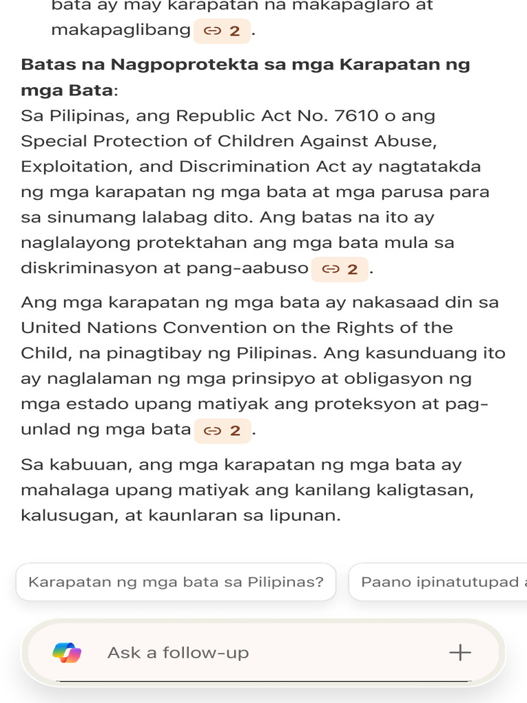 Karapatan NG Bawat Bata (Basilyo Krispin) (Iugnay Sa Chapter 15 & 17 NG Noli Me Tangere) at Ano ...