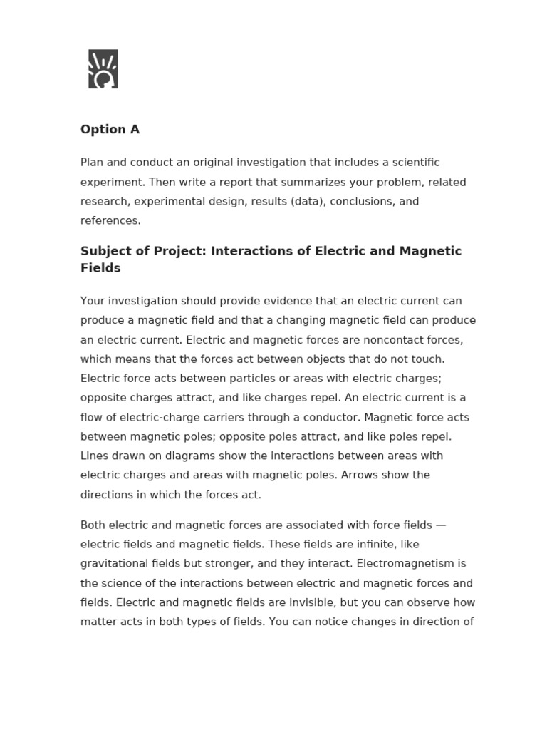 1.4.1 Project - Semester 1 Honors Physics Project, Part 1 (Document ...
