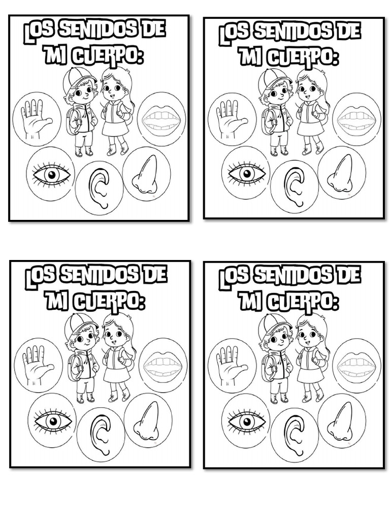 Ficha de Los Sentidos | PDF