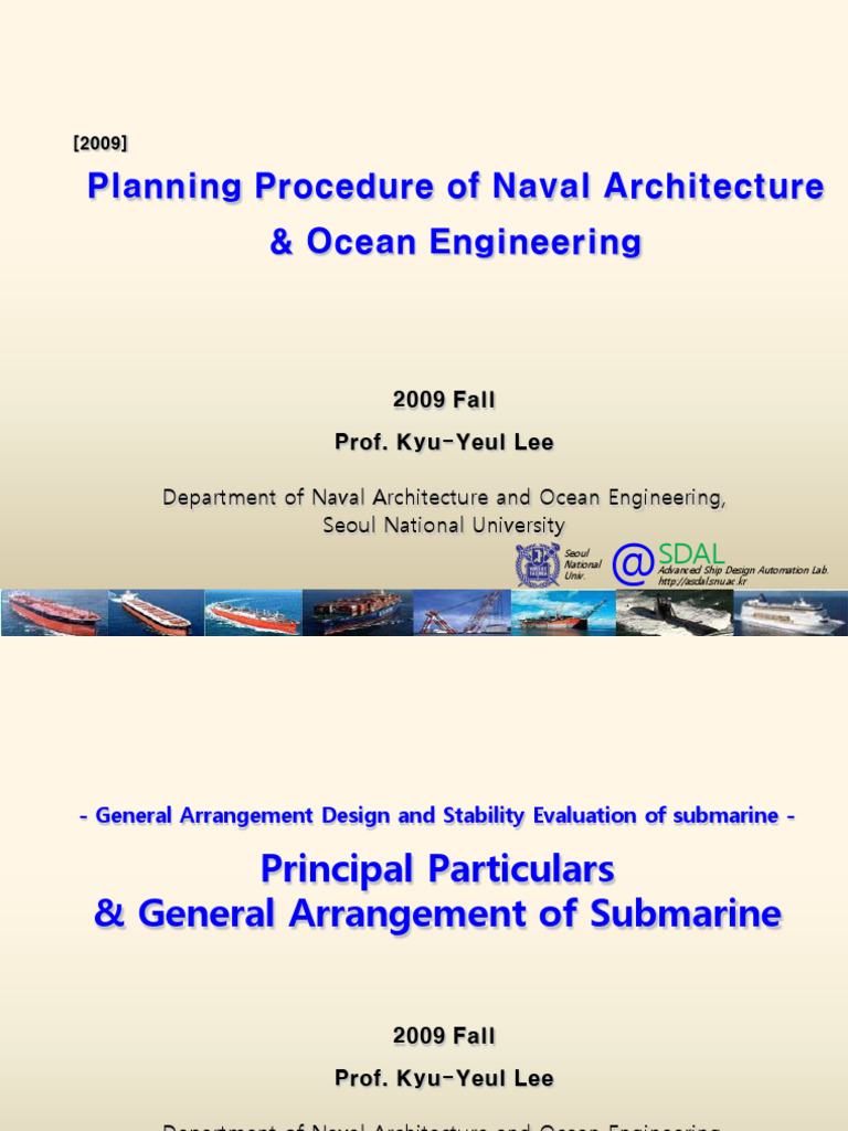 1 Planning Procedure of Naval Architecture | PDF