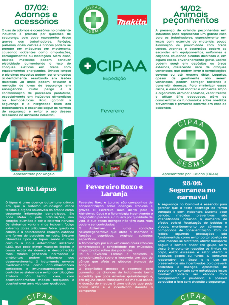 +CIPAA Fevereiro 2025 | PDF | Especialidades médicas | Doenças e distúrbios