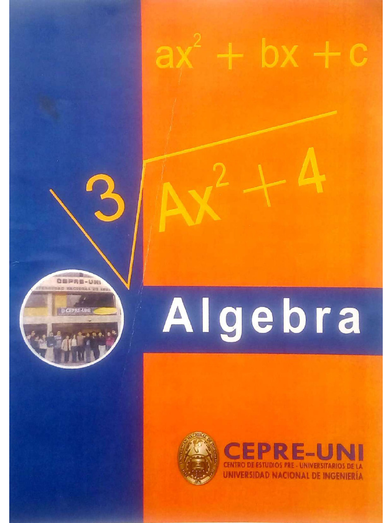 Algebra Cepre Uni | PDF